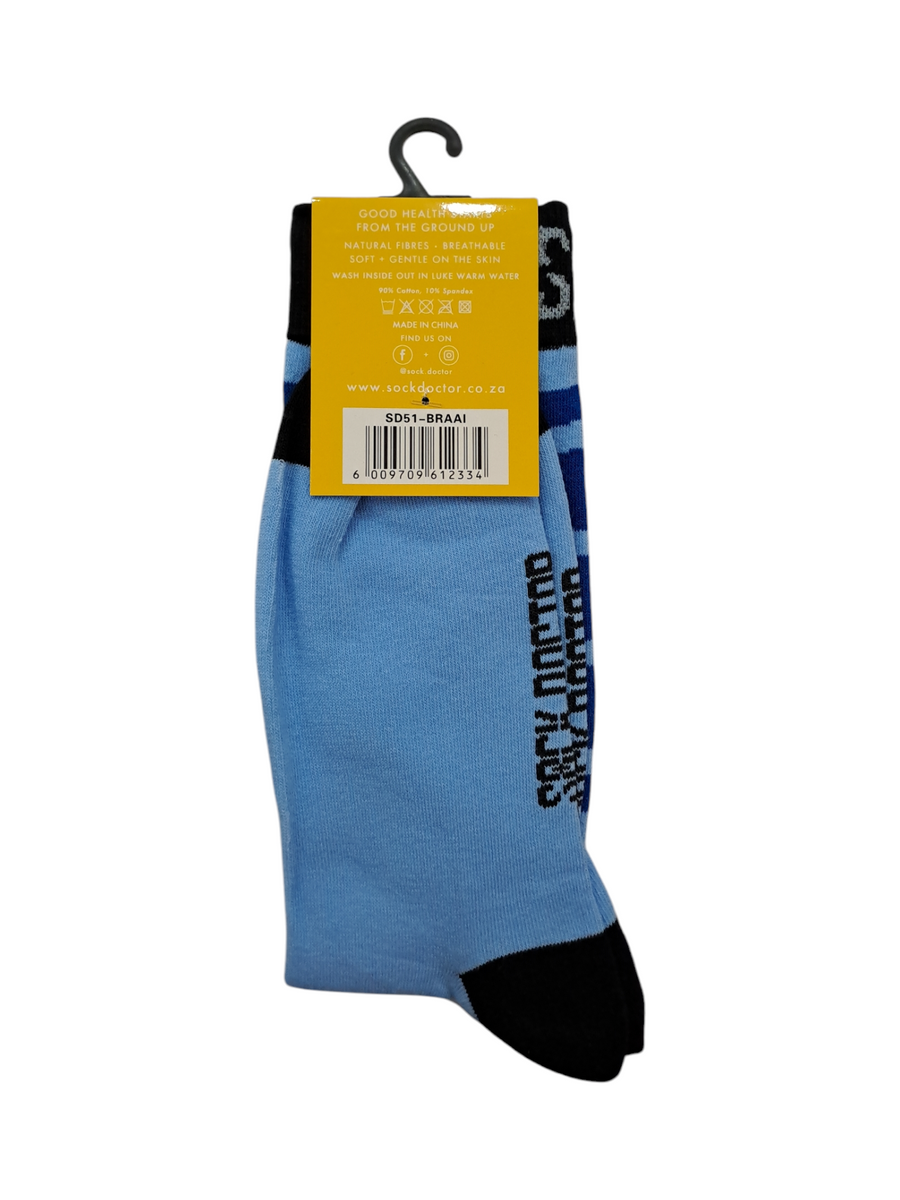 Braai Cotton Sock Doctor – TWEE Vellies Online